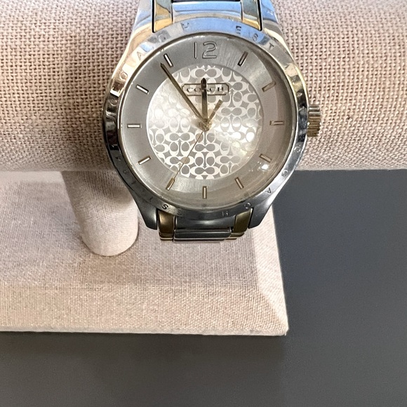 Coach | Jewelry | Coach Maddy Bracelet Watch Two Tone Goldsilverperfect ...